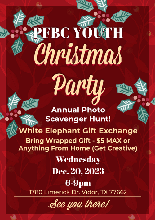 Pine Forest Baptist Church - Youth