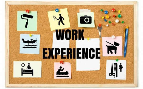 Work Experience from Step's view | Step