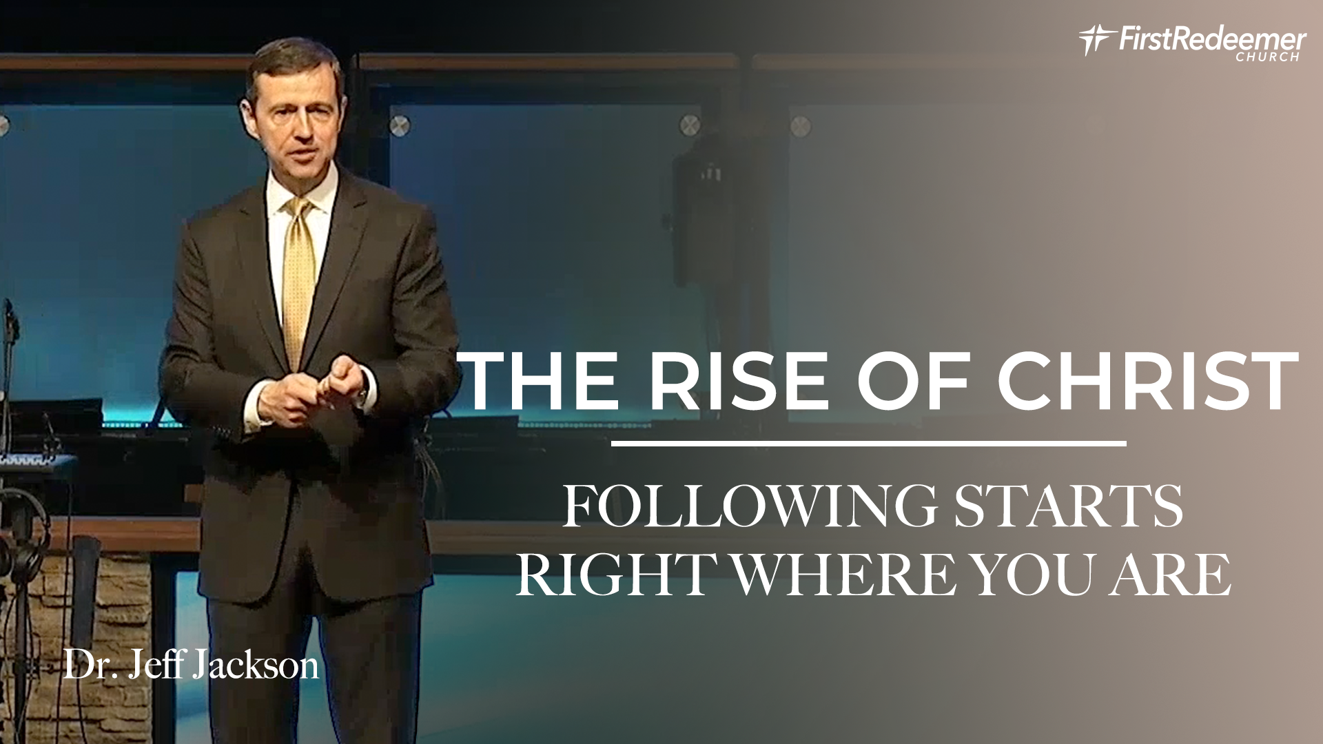 P3 THE RISE OF CHRIST | FOLLOWING CHRIST STARTS FROM WHERE YOU ARE ...