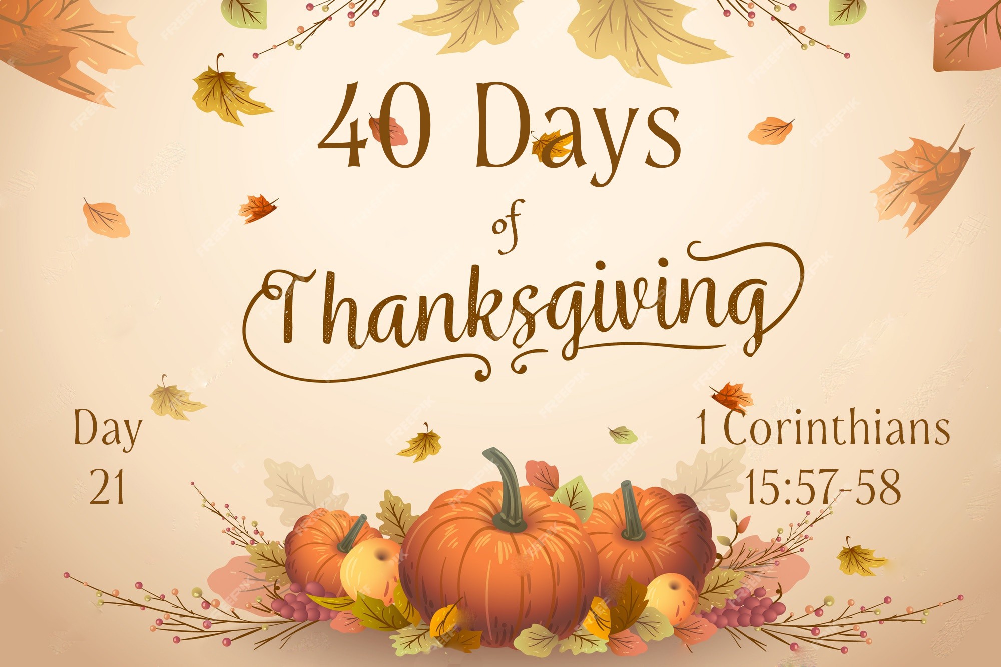 40 Days of Thanks - 21 | The Lake Church