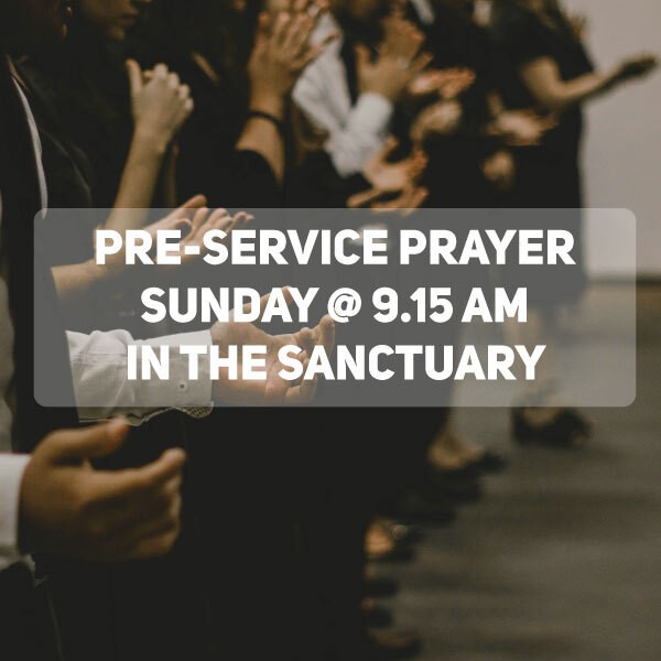 Pre-service Prayer on Sundays | Cedar Grove Baptist Church - Surrey