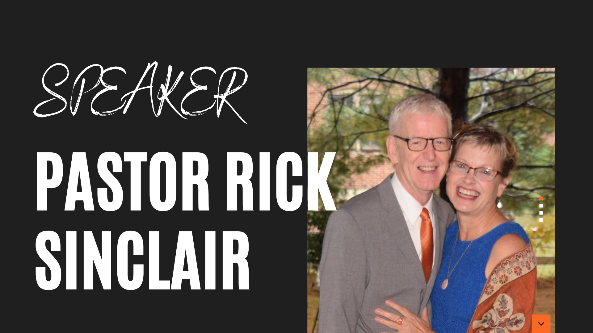 Speaker - Pastor Rick Sinclair | Plattsburgh House of Prayer